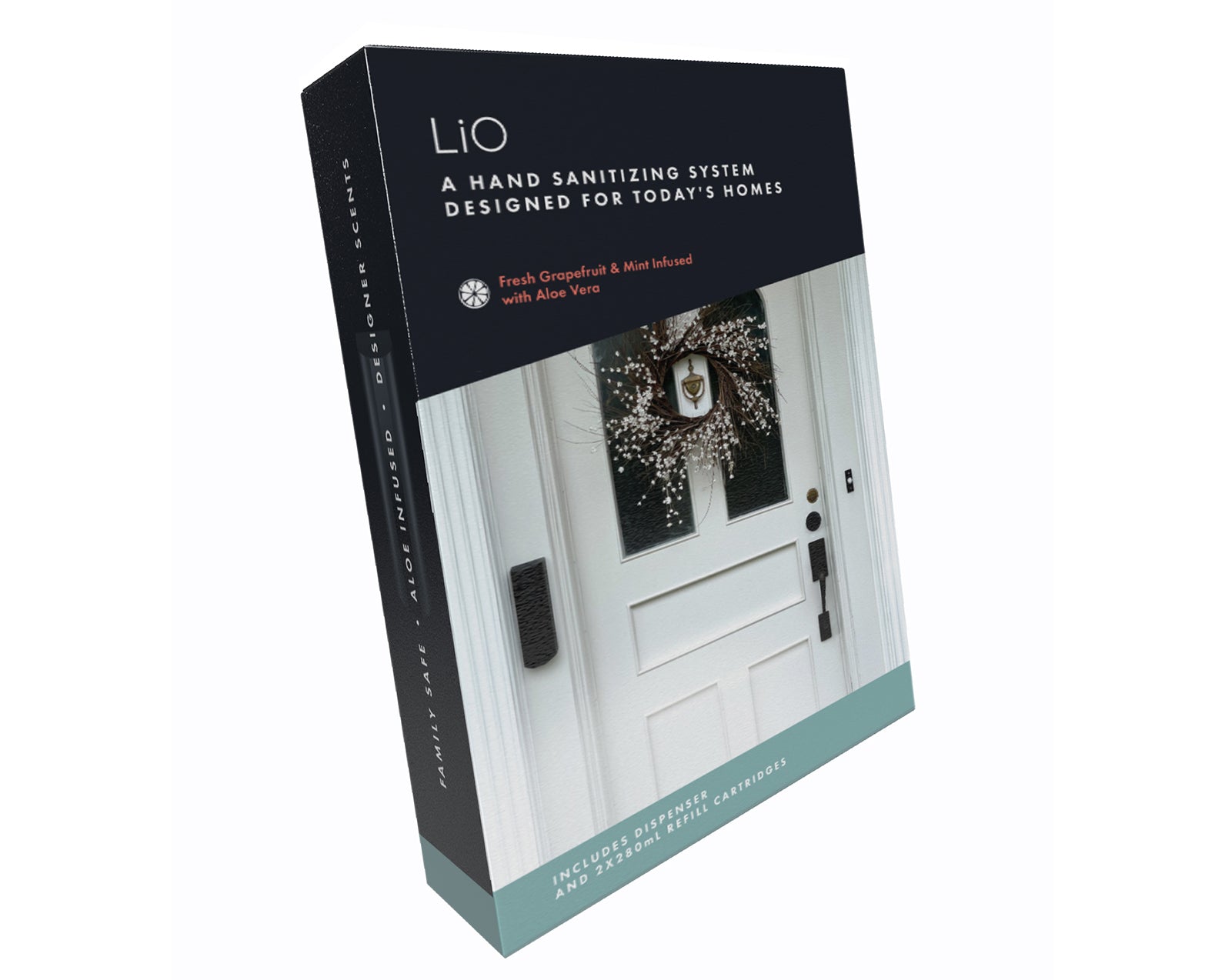 LiO TOUCHLESS EXTERIOR HOME DISPENSER – LiO First